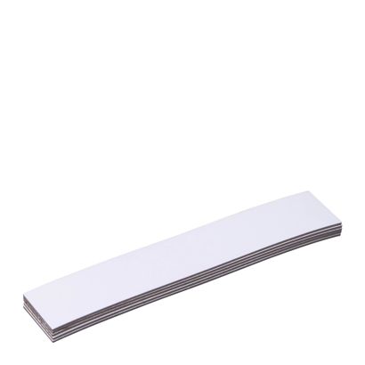15 x 80 mm | white Writable magnetic labels | SPRINTIS