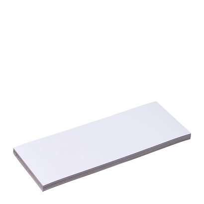 40 x 100 mm | white Writable magnetic labels | SPRINTIS