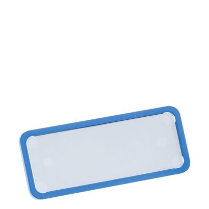 75 x 27 mm | blue | smag® Magnet Name badges OFFICE, magnetic | SPRINTIS