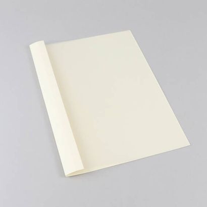 raw white | 1 mm Eyelet folder A4, linen board, 10 sheets | SPRINTIS
