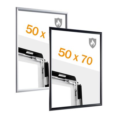 Fire protection snap frame 50 x 70 with fire rating certificate B-s1 ...