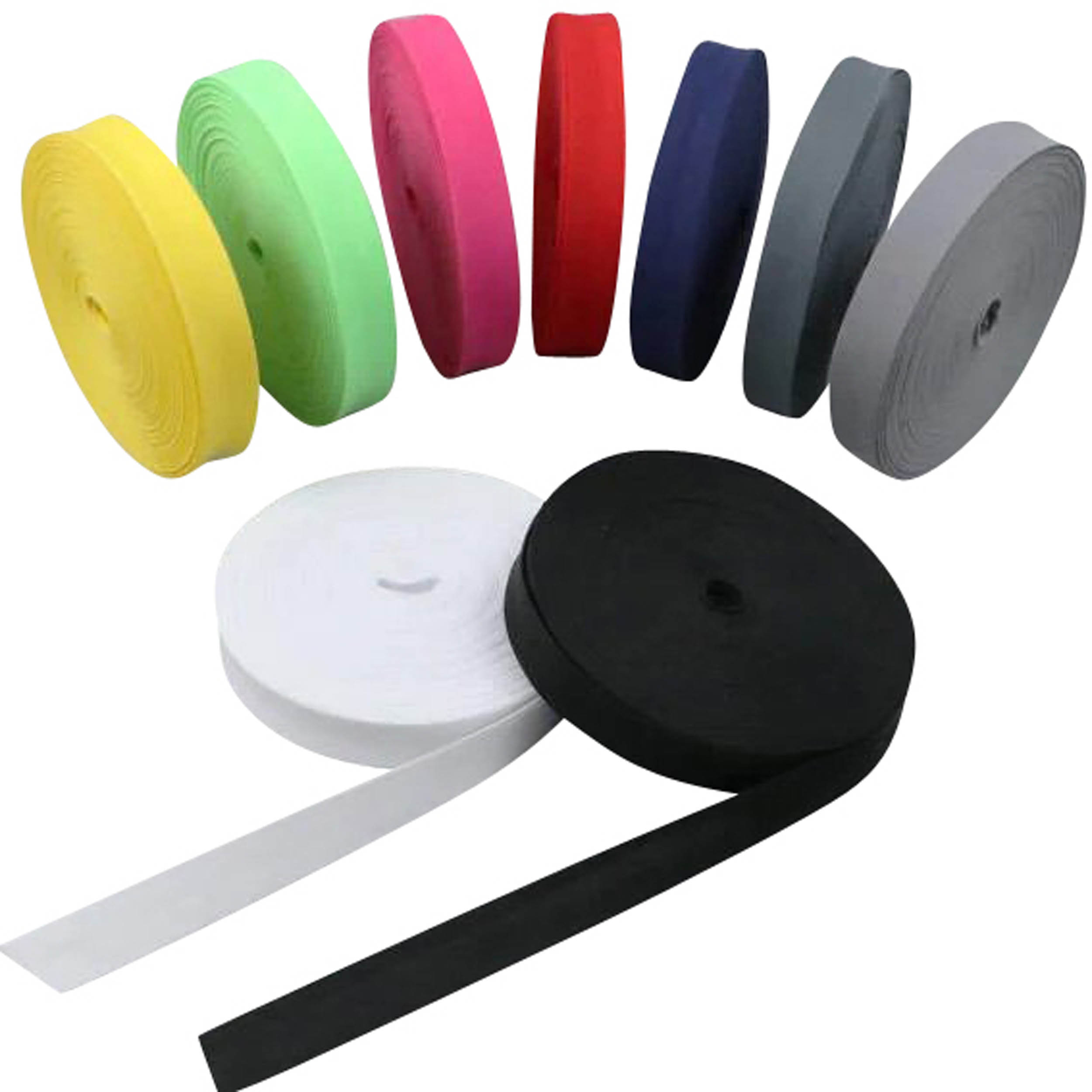 Bias binding tape, polyester, 20 mm (reel with 25 m) | SPRINTIS