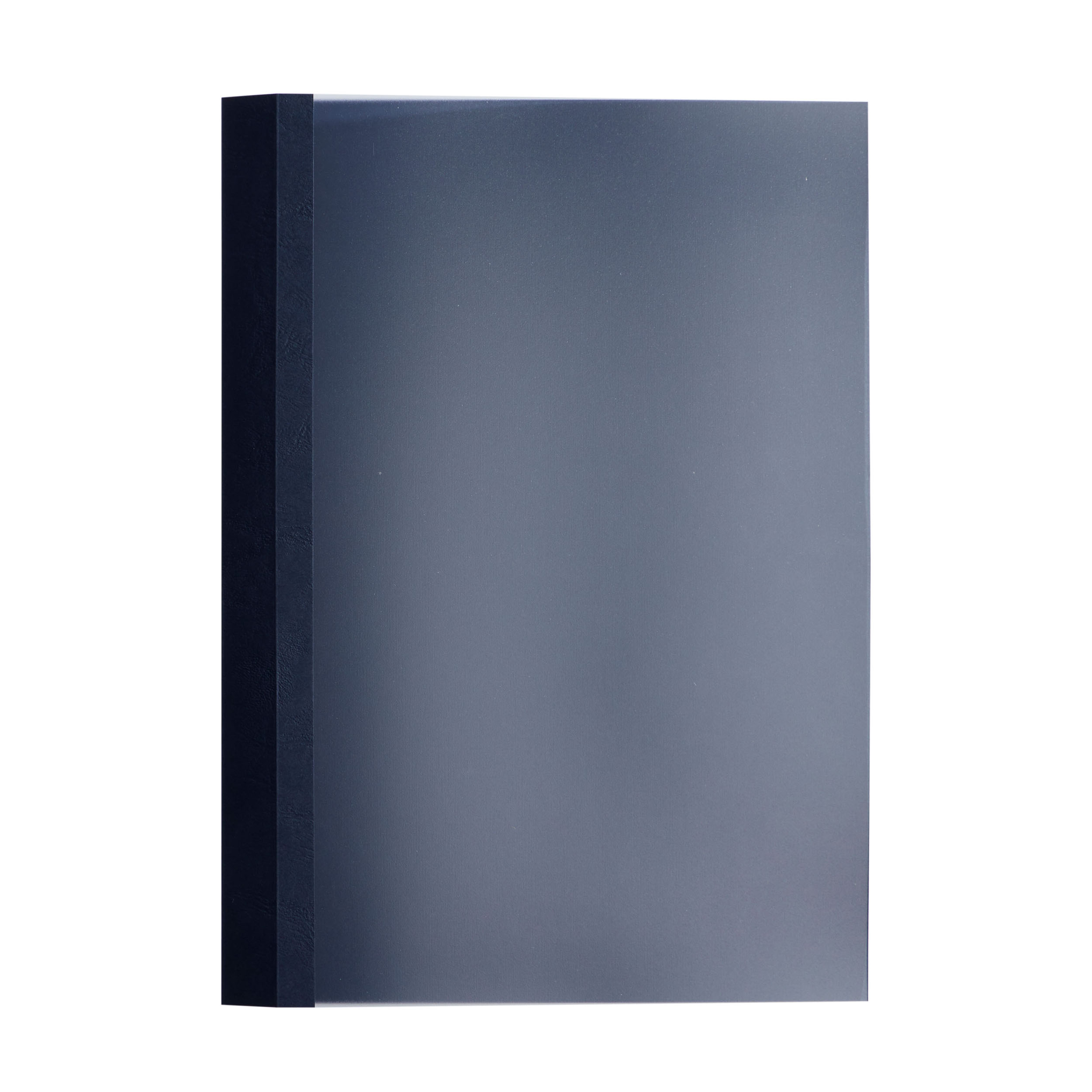 dark blue | 2 mm Eyelet folder A4, leather board, 25 sheets | SPRINTIS
