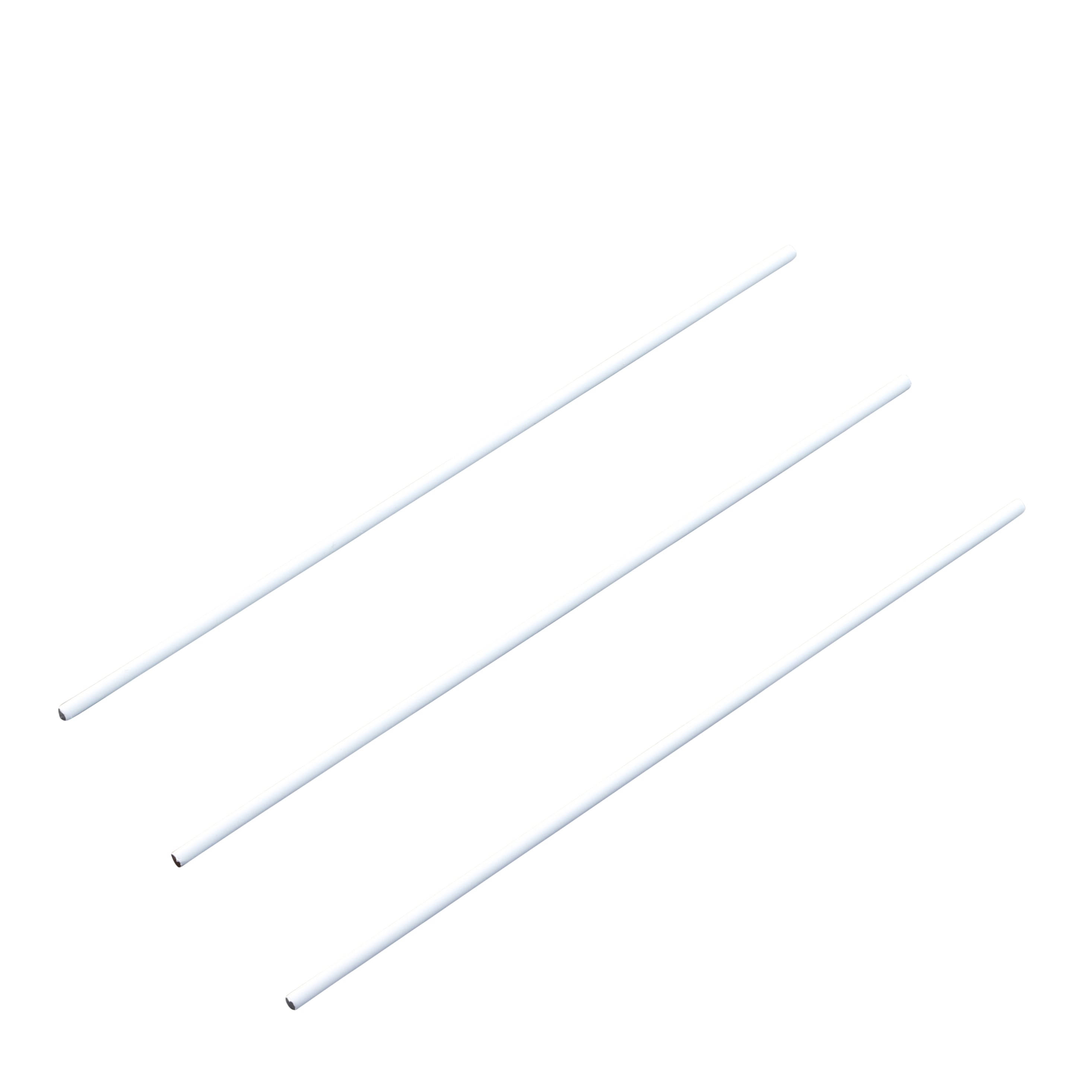 Straight wire shafts for calendar hangers, 88 mm long, white | SPRINTIS