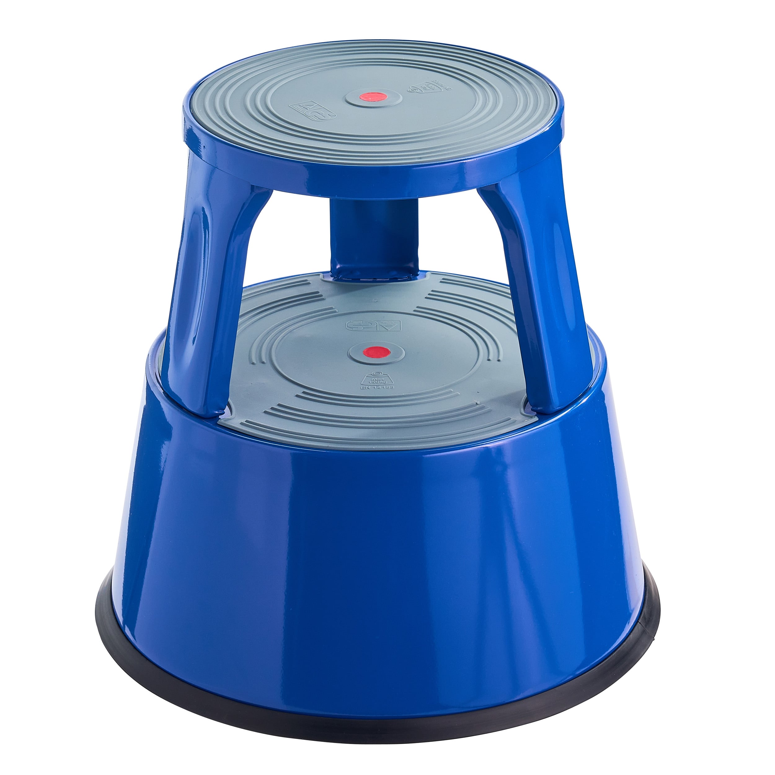 blue Kick step, metal, 2 steps | SPRINTIS