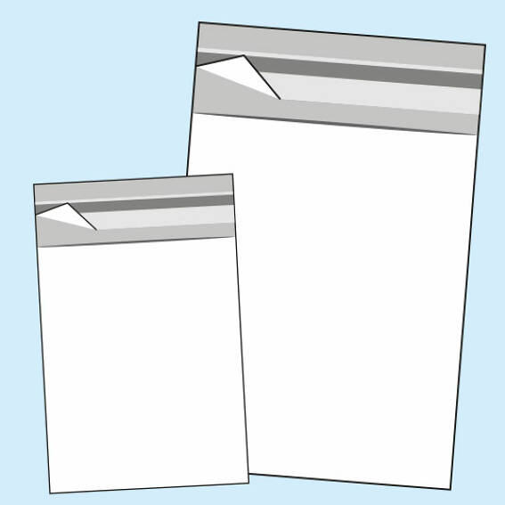 Bags with flap, OPP foil, recloseable, transparent | SPRINTIS