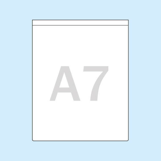 Rectangular pockets for A7, short edge open | SPRINTIS