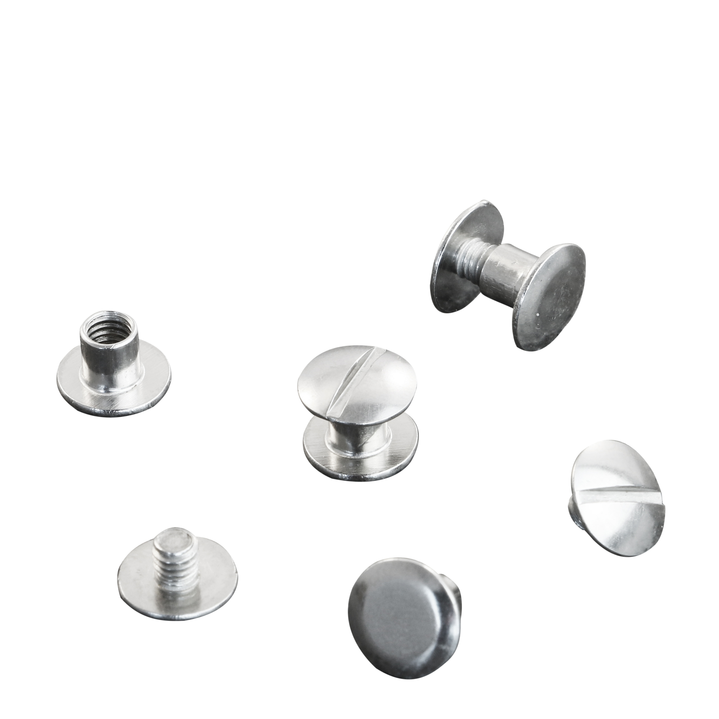 5 mm | sleeve nut with smooth head, screw with slotted head Binding ...