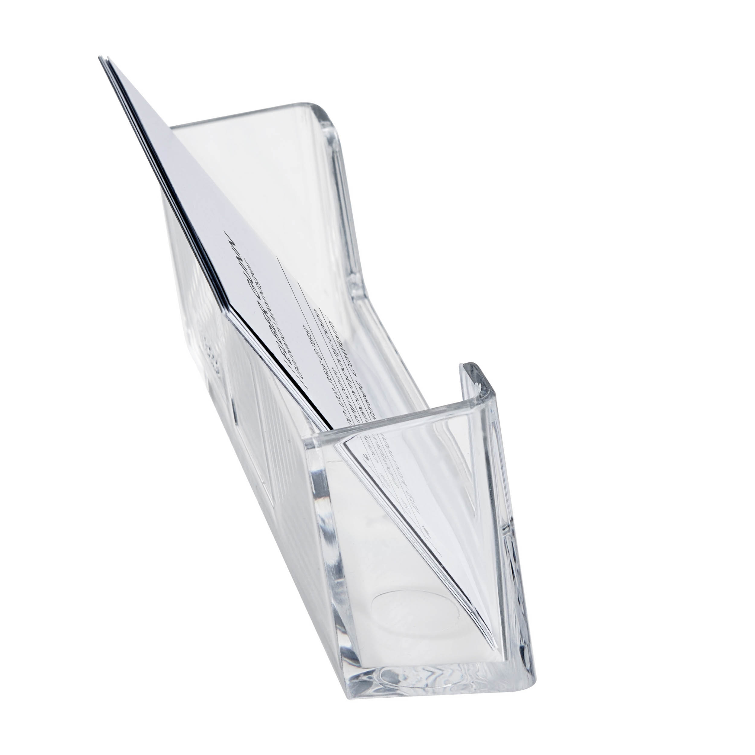 Business card holder wall, 1 tray, landscape, polystyrene | SPRINTIS