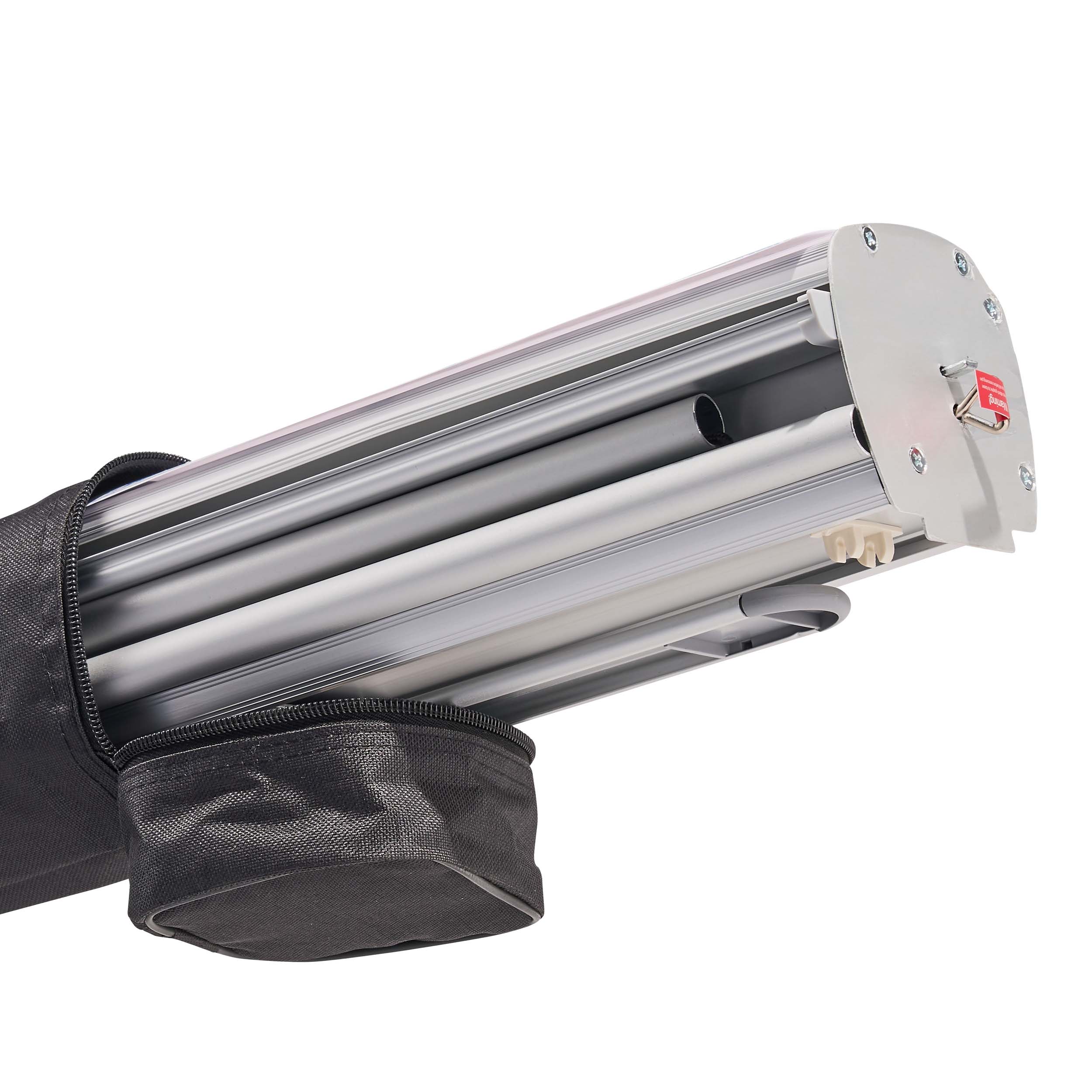 85 Cm Silver Roll Up Standard Without Print 200 X Sprintis